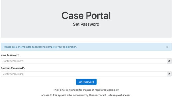 Inviting a Person to the Case Portal | Workbooks CRM Support