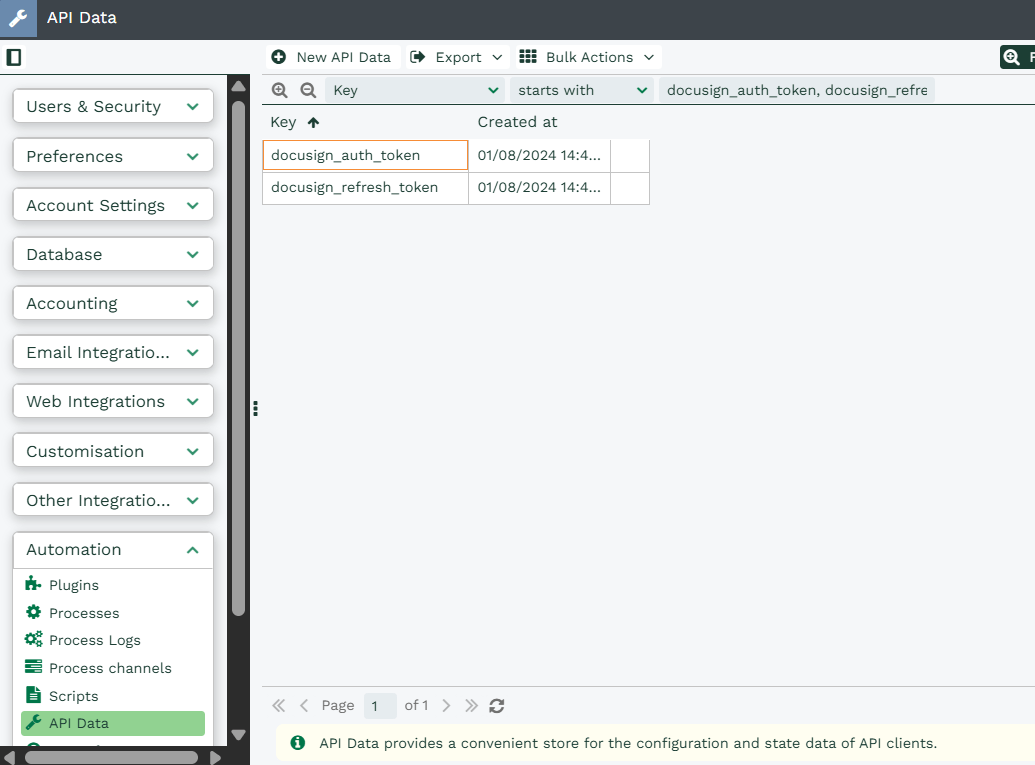 Authentication with DocuSign | Workbooks CRM Support