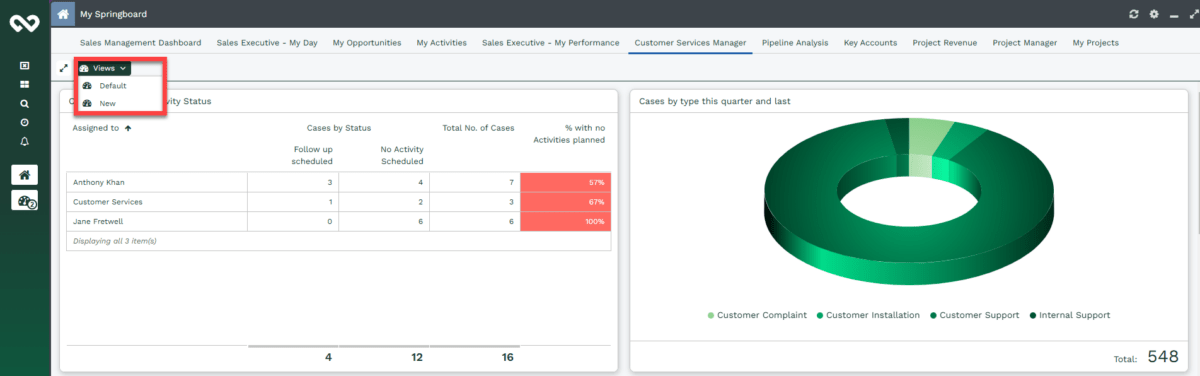 Springboard | Workbooks CRM Support
